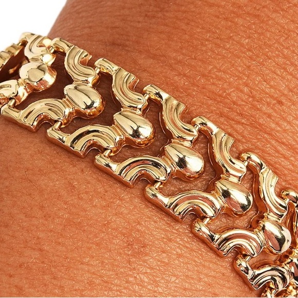Milor | Jewelry | Stunning Milor Italian Solid 4k Gold Bracelet | Poshmark